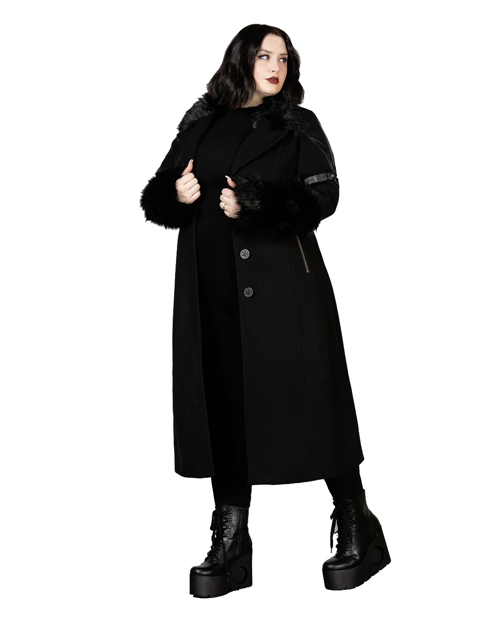 KILLSTAR Madame Mayhem Coat XXL | Buy online HERE! | Horror-Shop.com