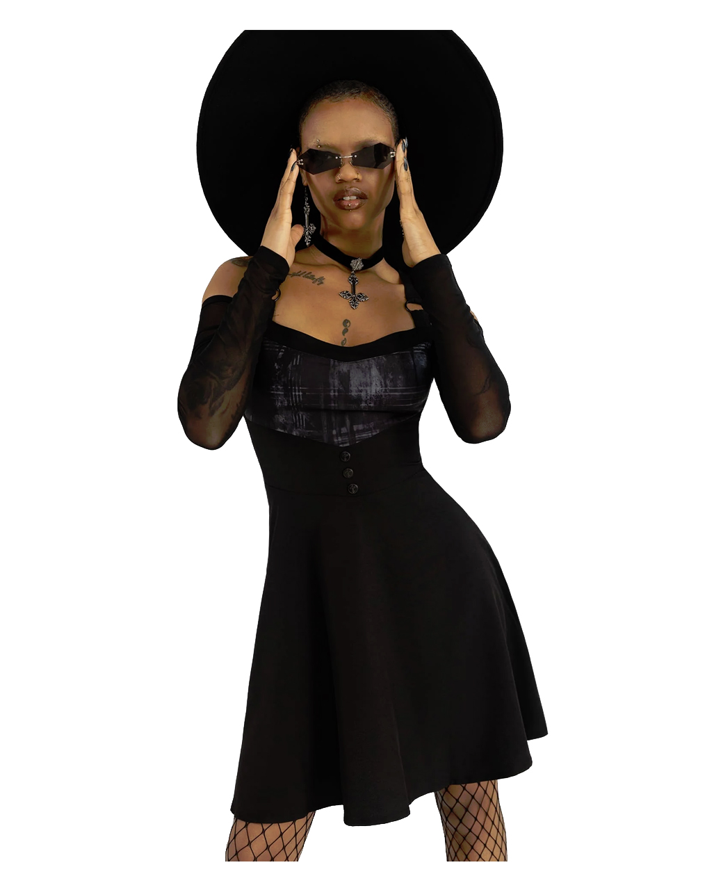 KILLSTAR Stormcloud Kleid | Gothic Mode kaufen | Horror-Shop.com