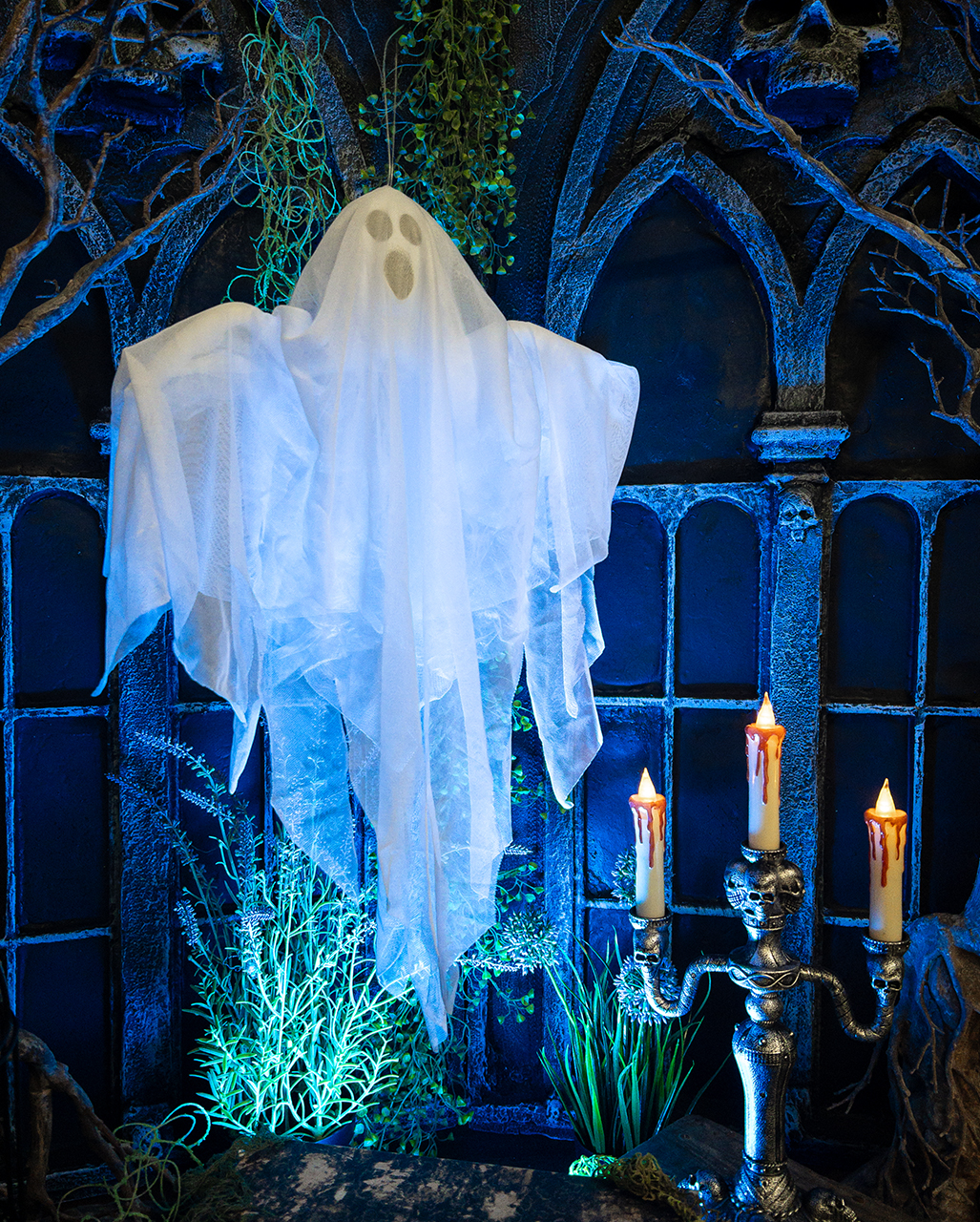 Small Rag Ghost 40cm as Halloween decoration | Horror-Shop.com