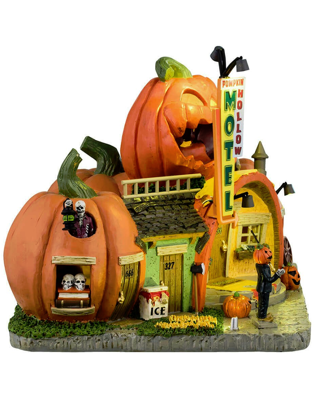 Lemax Spooky Town - Pumpkin Hollow Motel order | Horror-Shop.com