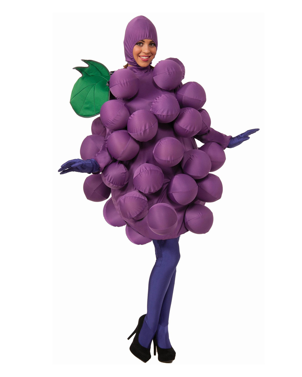 Purple Grape Costume With Balloons für Halloween | horror-shop.com
