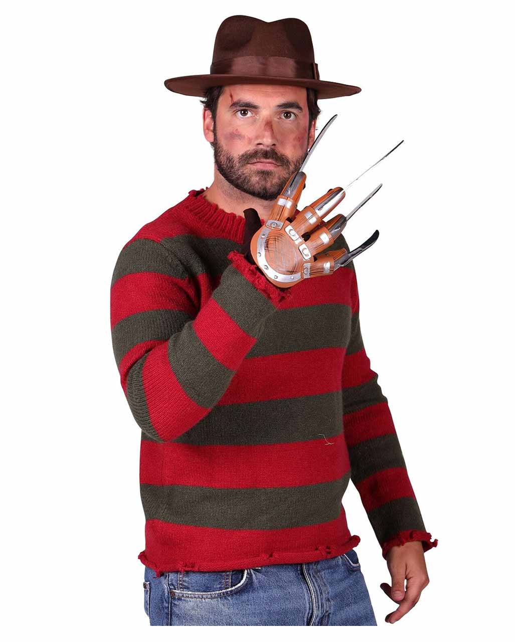 Nightmare Killer Set With Blade Glove & Hat ★ | Horror-Shop.com