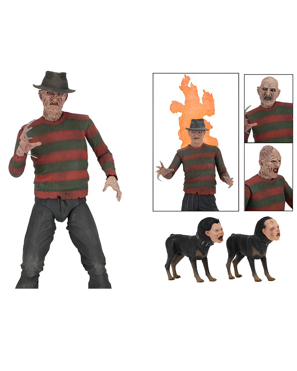 Nightmare On Elm Street Part 2 Freddy Krueger Figure 18cm ★ | Horror ...
