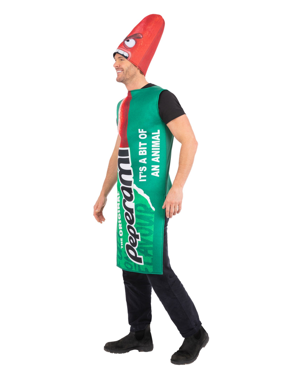 Peperami Unisex Costume for carnival & fancy dress | Horror-Shop.com