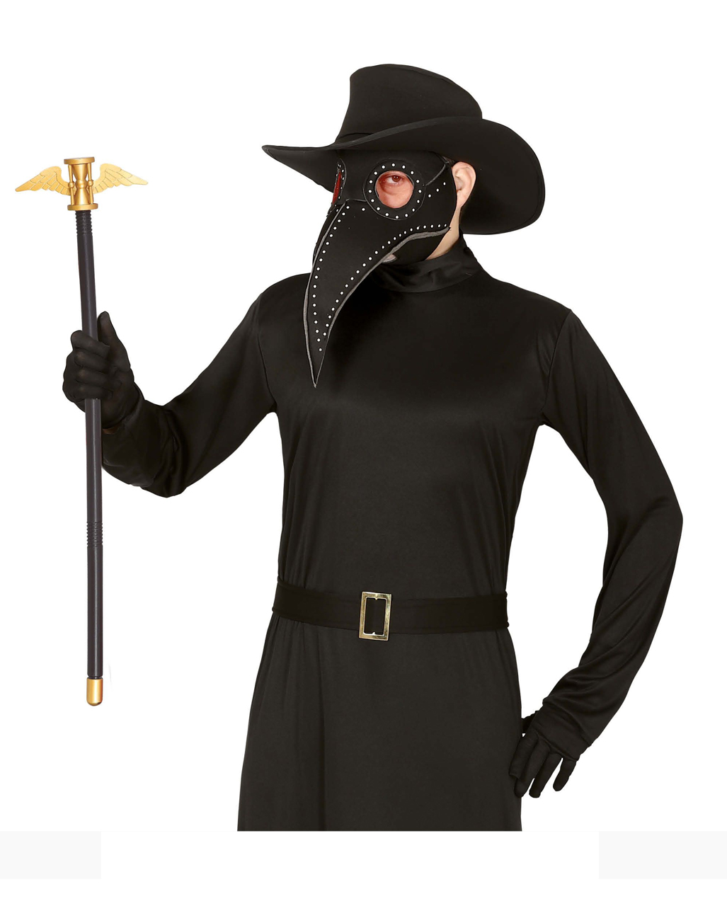 Plague Doctor Rod 100cm as a disguise accessory | Horror-Shop.com