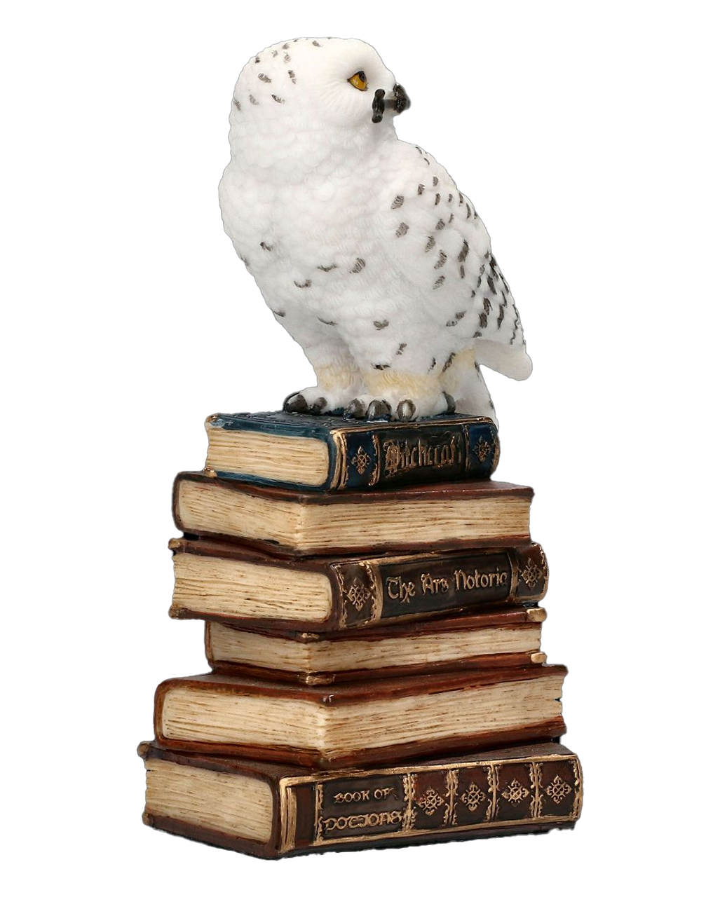 Magic Snow Owl with Magic Wand 14cm as decoration | Horror-Shop.com