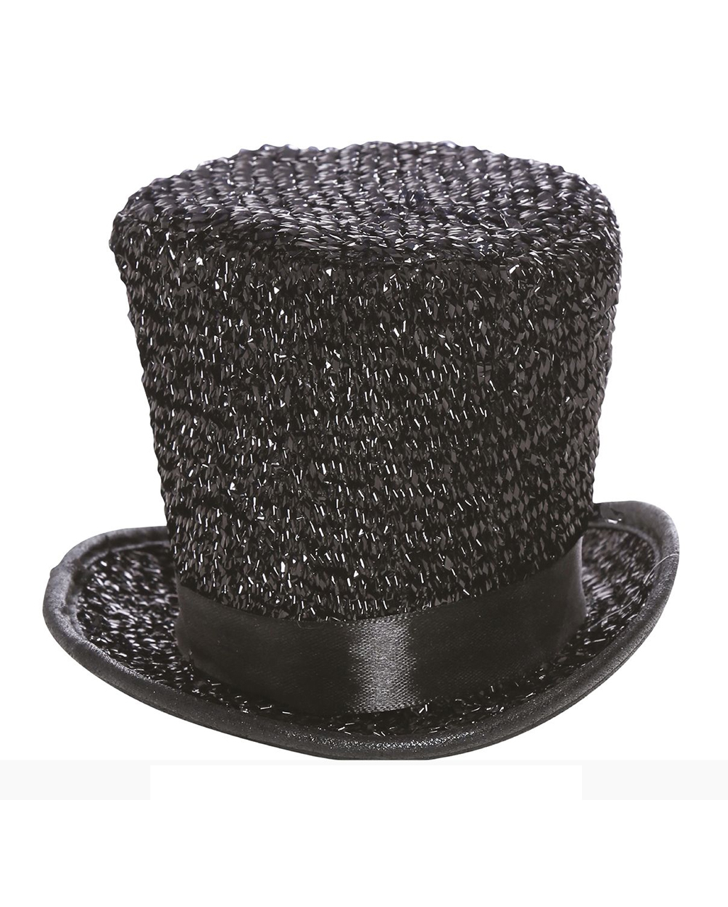 Shiny Black Mini Top Hat ★ | Horror-Shop.com