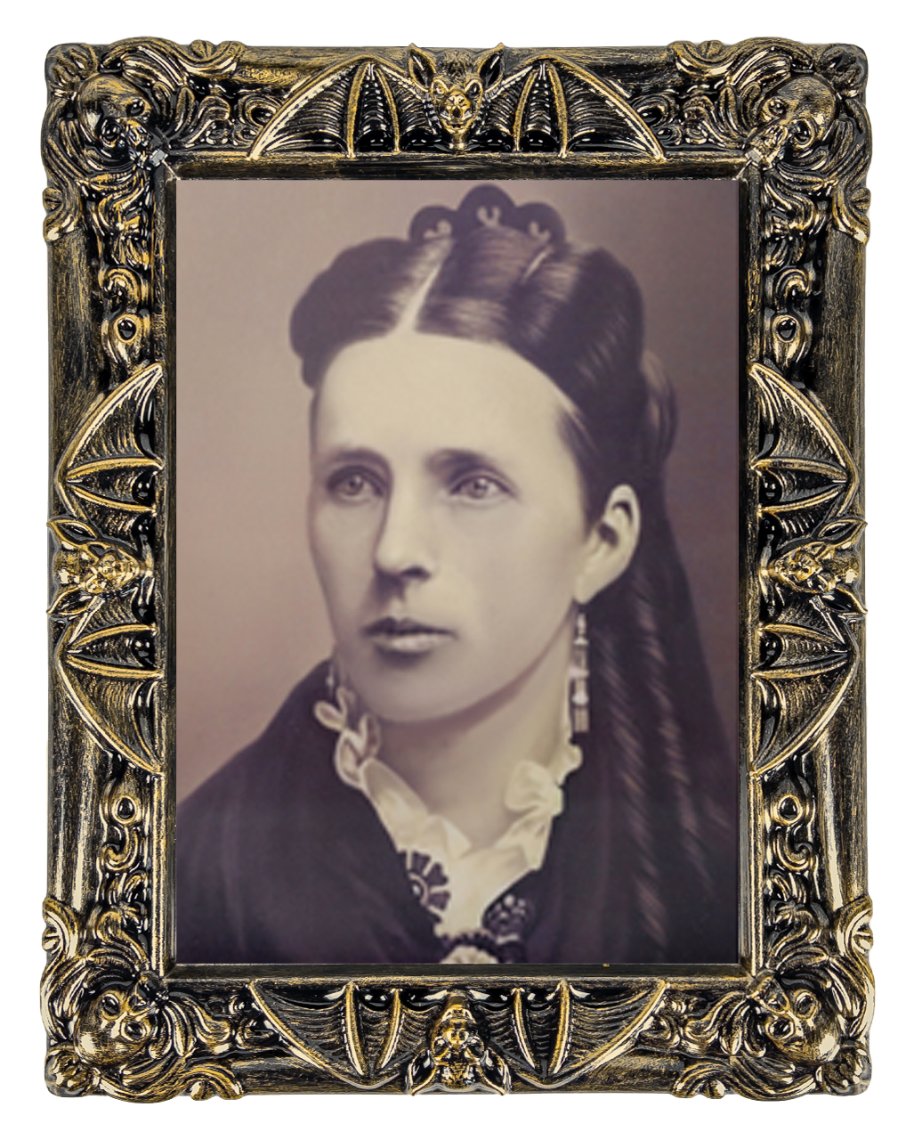 Sneaky Warden Betsy Hologram Portrait 50x39cm | Horror-Shop.com