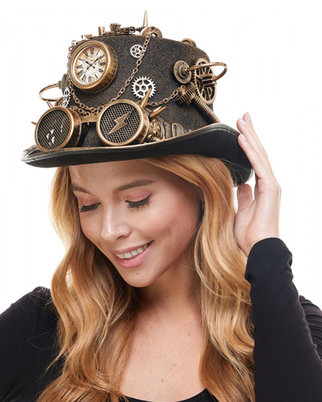 Clockwork Steampunk Cylinder | Steampunk headdress | Horror-Shop.com