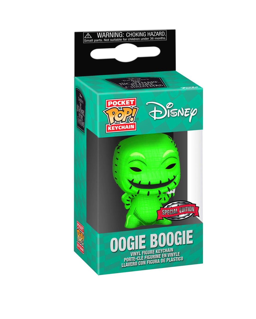 TNBC- Oogie Boogie Funko POP! Blacklight Keychain ★ | Horror-Shop.com