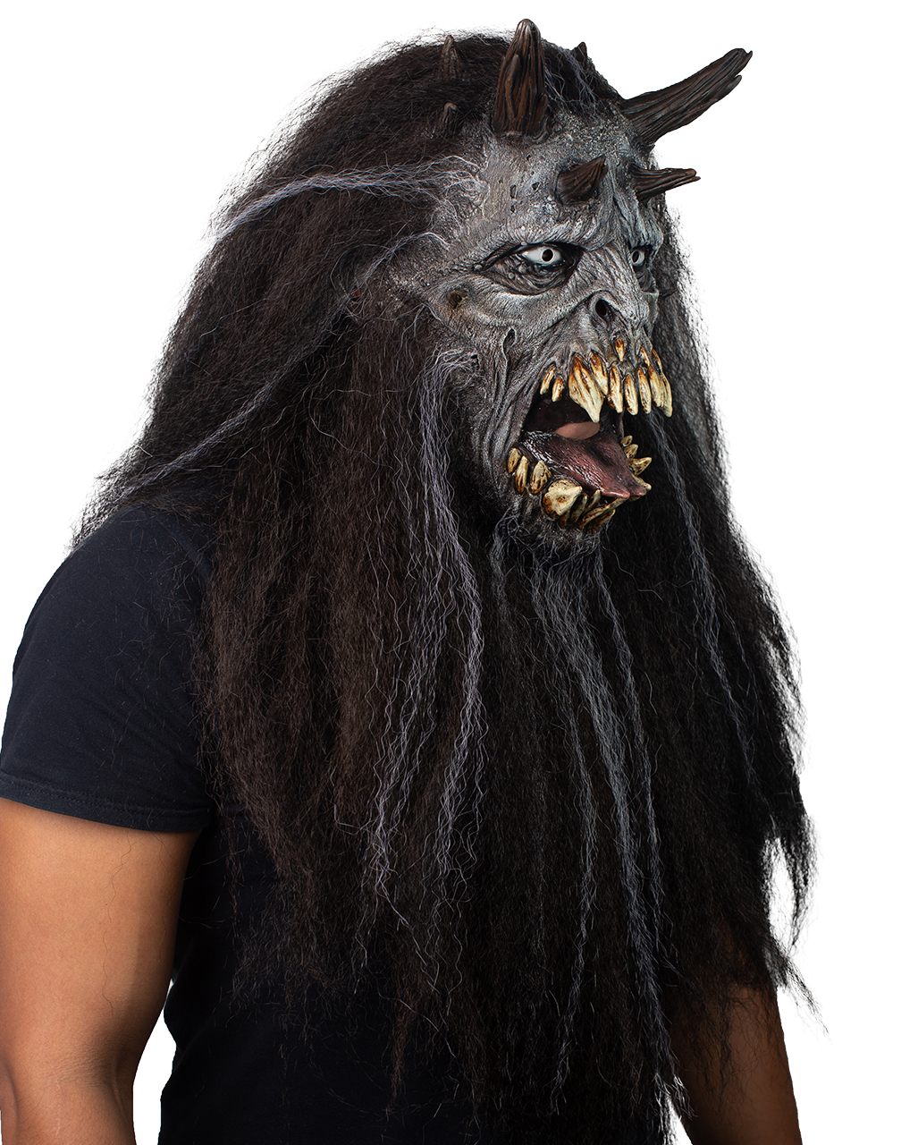 Wendigo Demon Mask With Horns | Monster mask | Horror-Shop.com