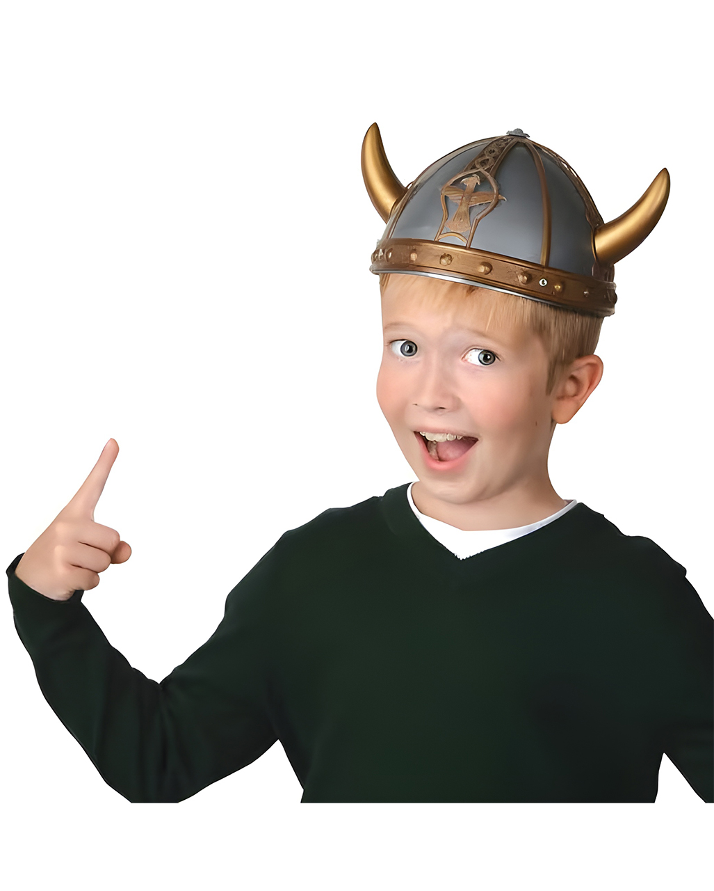 Wikinger Helm für Kinder Kostümzubehör | Horror-Shop.com