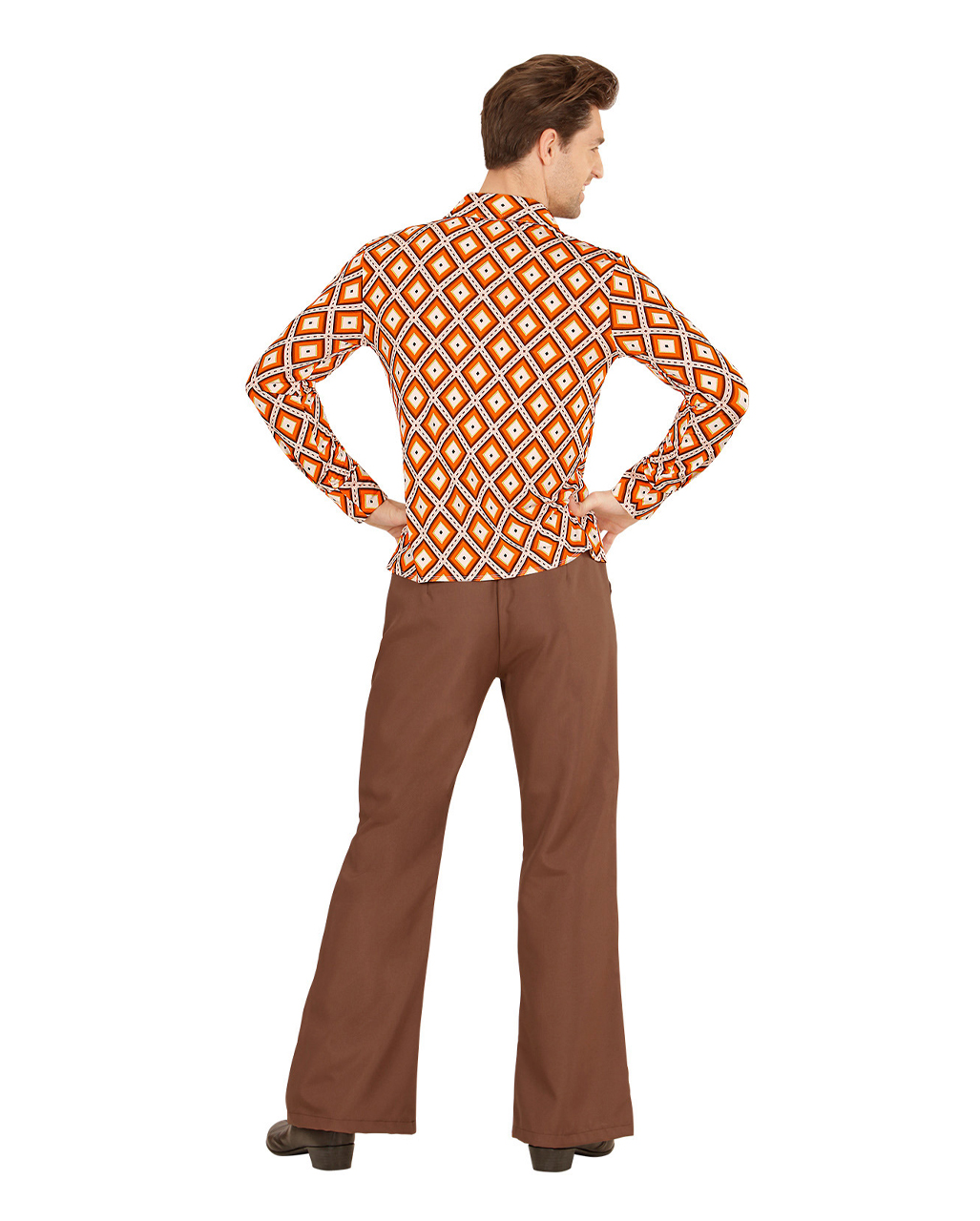 70s Groovy Kostüm Hemd Rhombus ★ | Horror-Shop.com