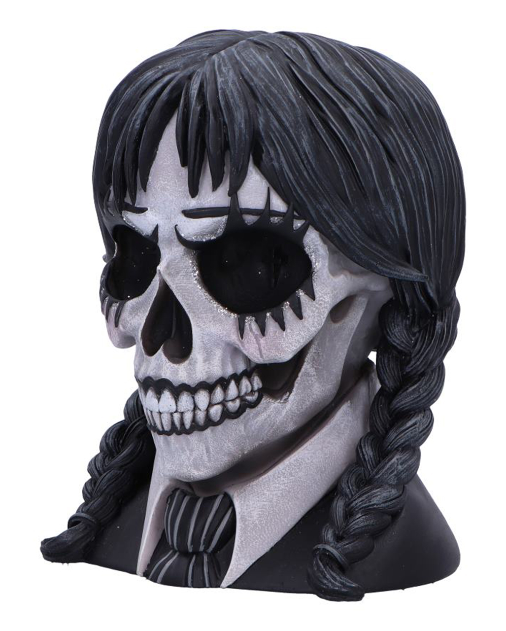 Dark Glare Gothic School Girl Skull Figure 16cm as decoration | Horror ...
