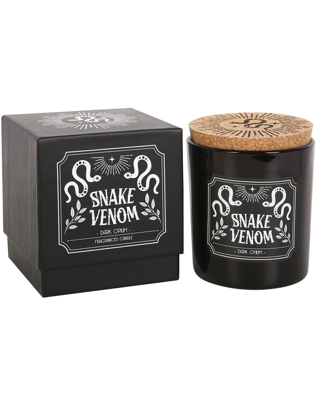 Dark Opium Snake Venom Gothic Scented Candle ★ | Horror-Shop.com