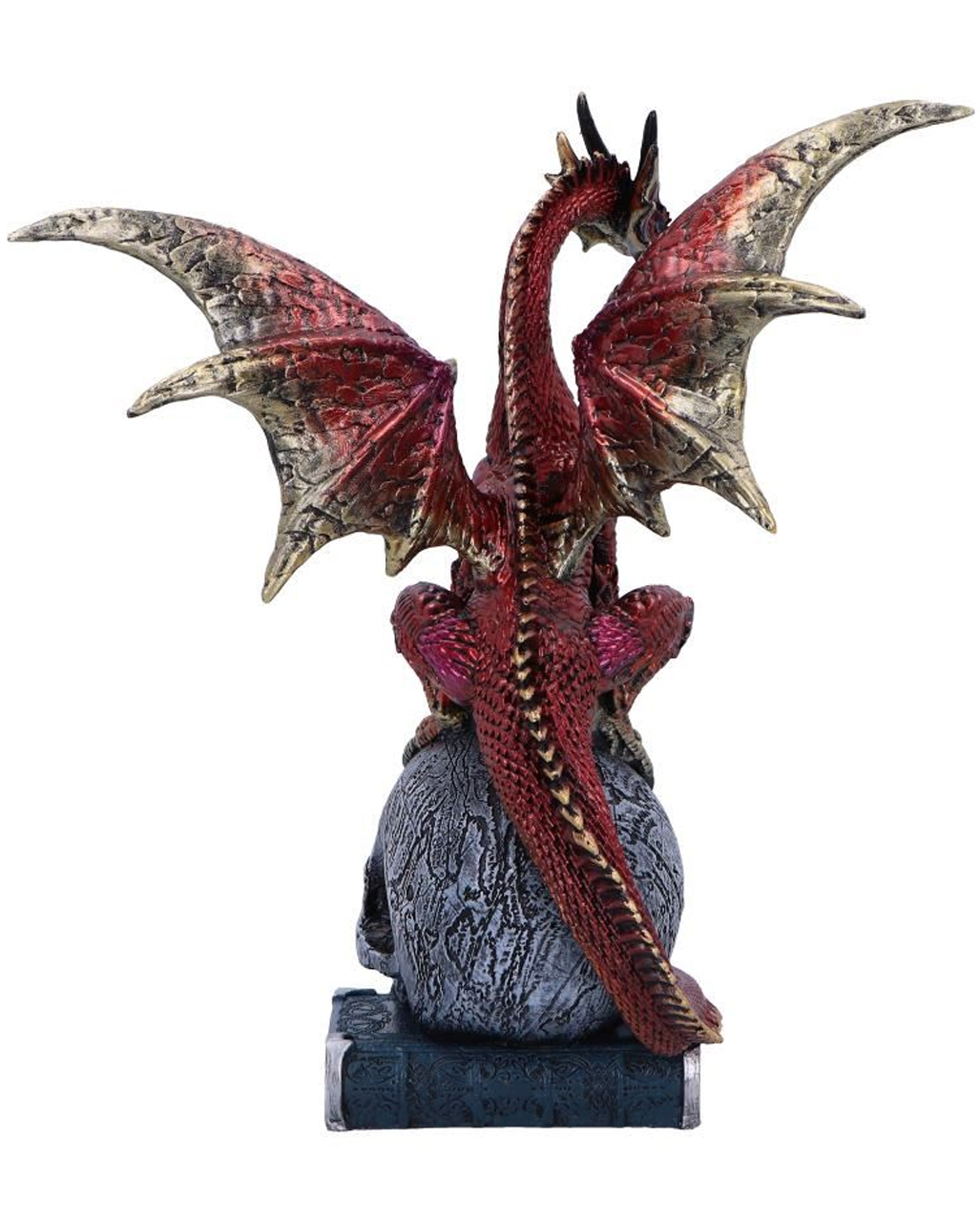 Fate Of The World Dragon On Skull Figure 23cm ★ | Horror-Shop.com