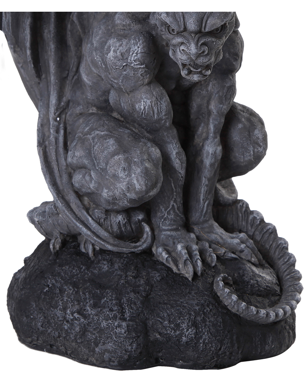 Gargoyle Sitting On Rock 32cm order ★ | Horror-Shop.com