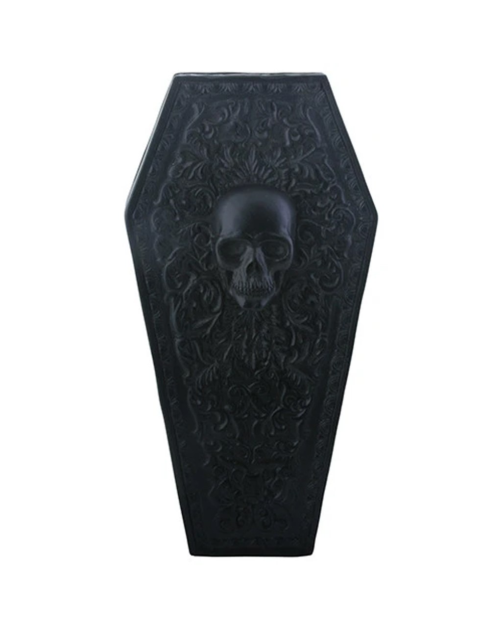 Gothic Sarg Box mit floralem Muster | Gothic Deko | Horror-Shop.com