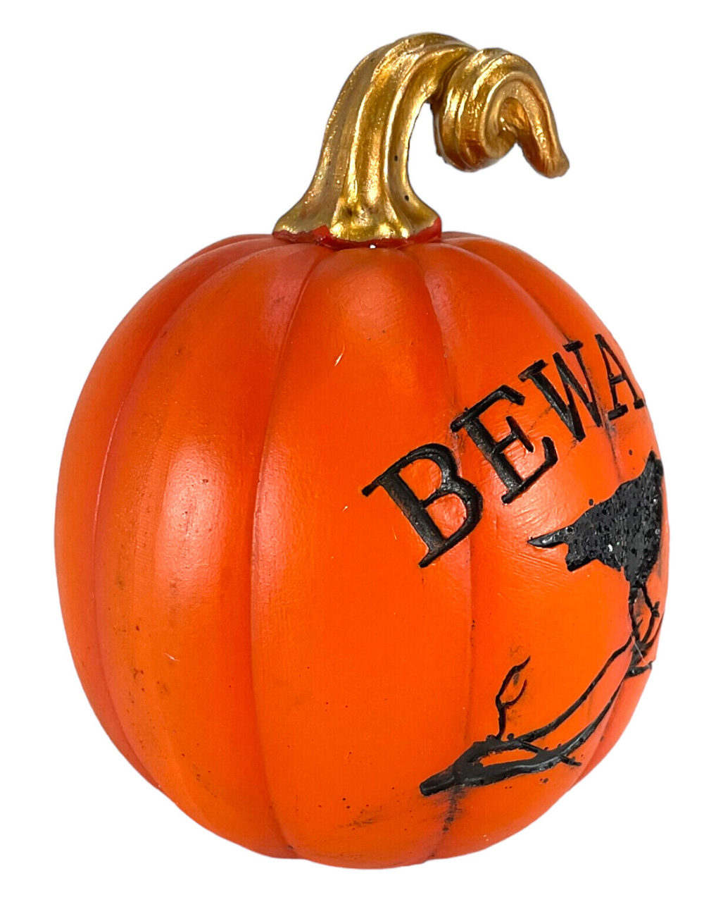 Halloween Kürbis Beware ★ Halloween Deko kaufen | Horror-Shop.com