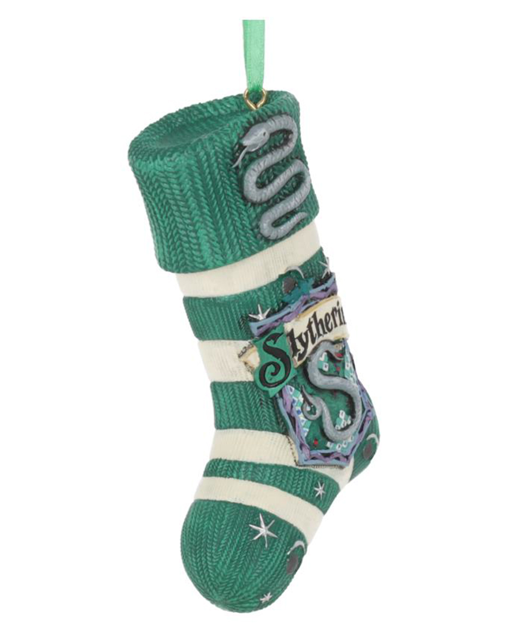 Harry Potter Slytherin Sock Christmas Ball | Horror-Shop.com