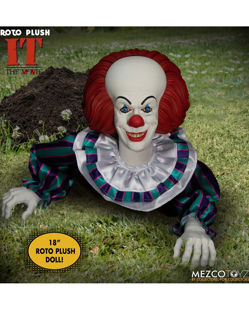IT 1990: Pennywise Roto Plush Figure 45cm Buy | Horror-Shop.com