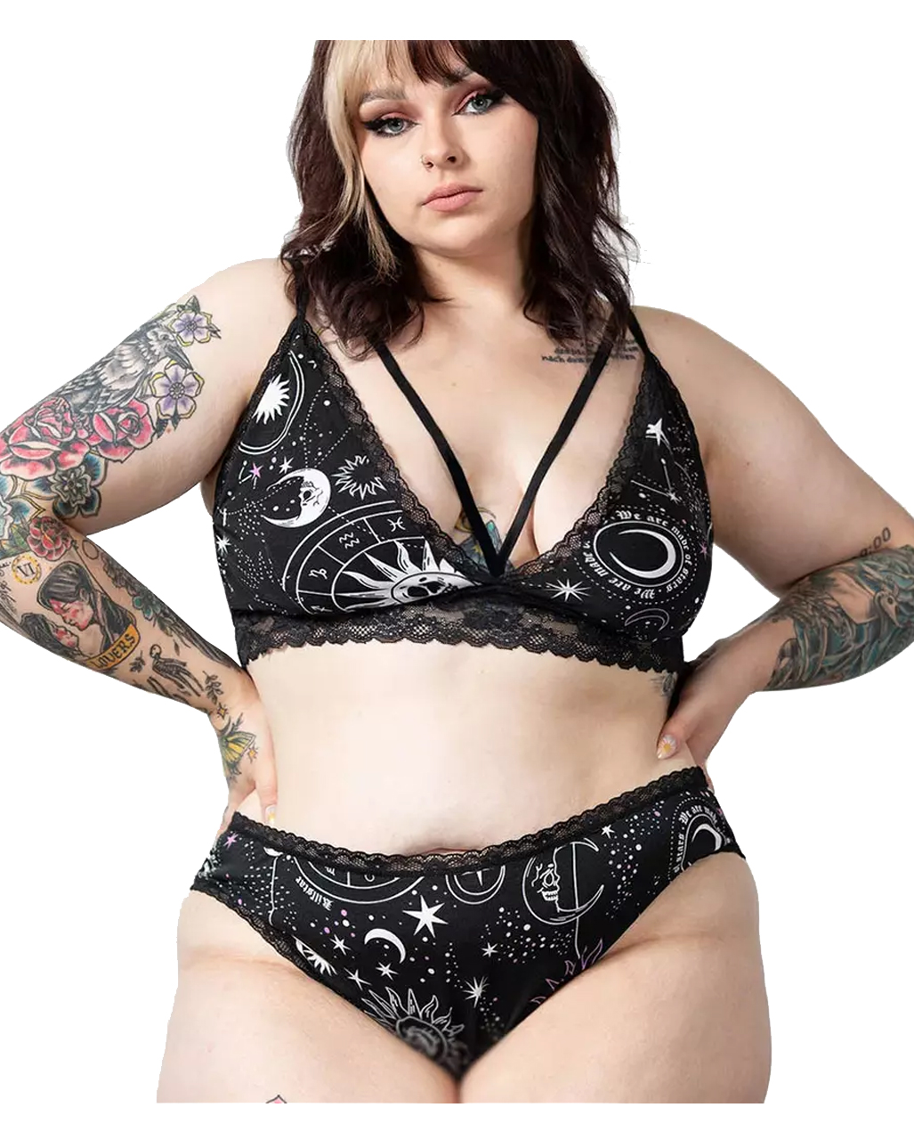 KILLSTAR Eclipse Lace Panty | Gothic Wäsche | Horror-Shop.com