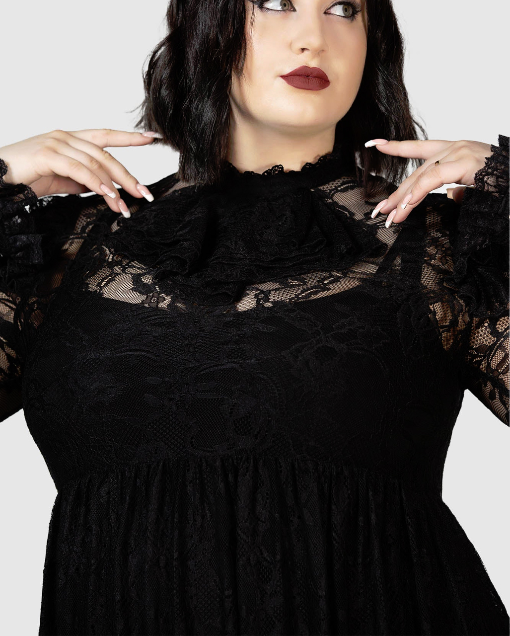 KILLSTAR Enmity Maxi Dress order | Horror-Shop.com