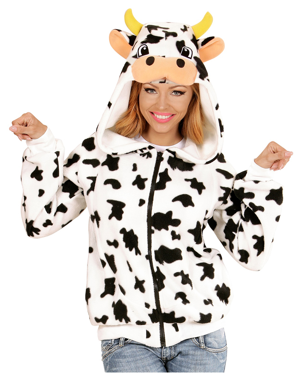Cow Costume Jacket | Animal costume accessories | Horror-Shop.com