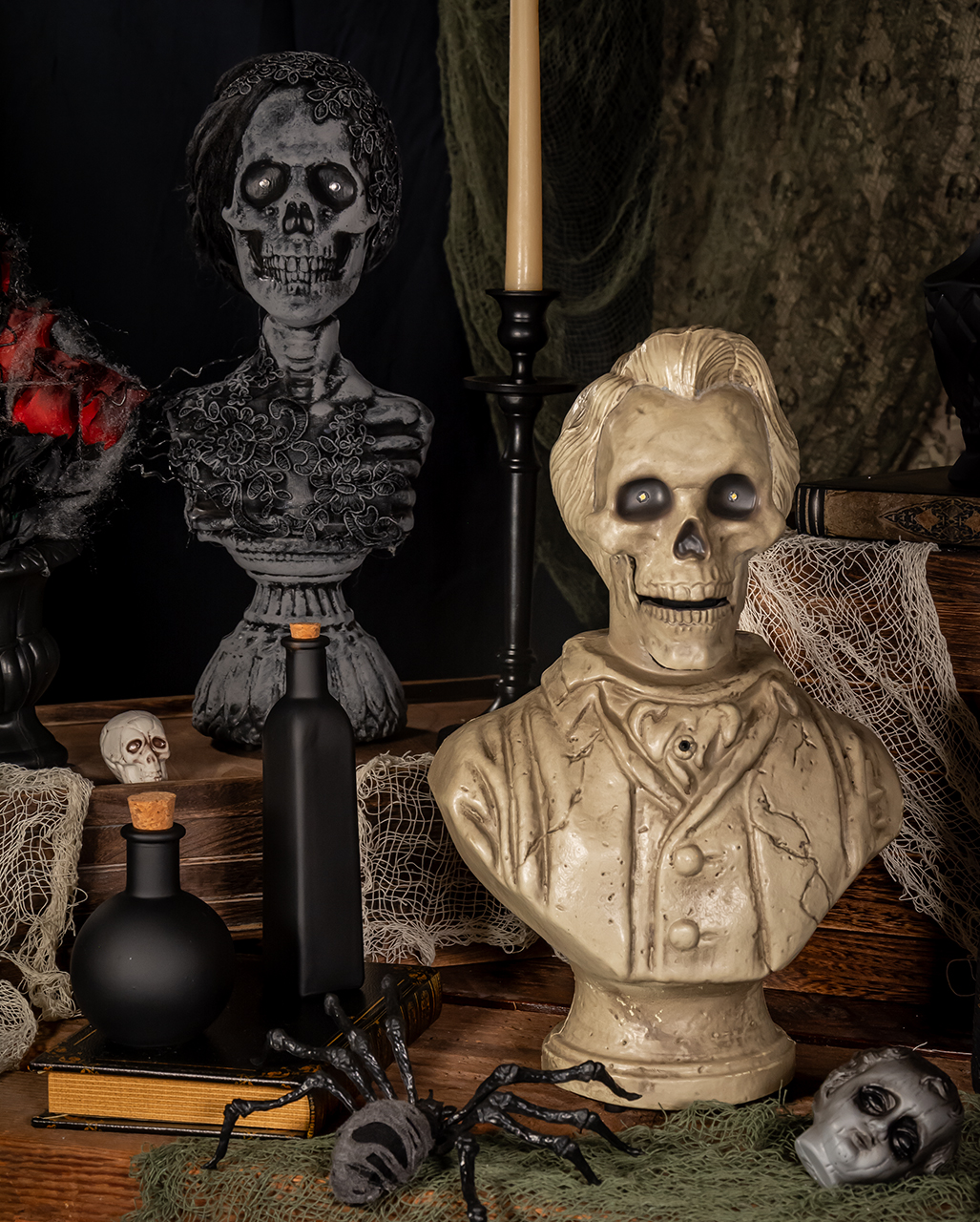 Lord Alastor Talking Ghosts Bust 37cm 💀 | Horror-Shop.com
