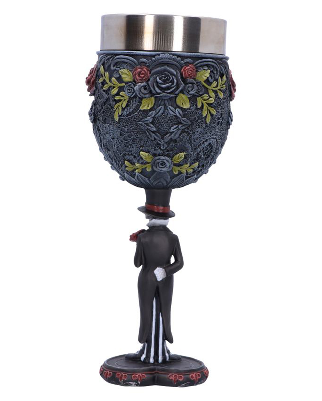 Mr Gothic Goblet 21cm | alternative wedding decoration♥ | Horror-Shop.com