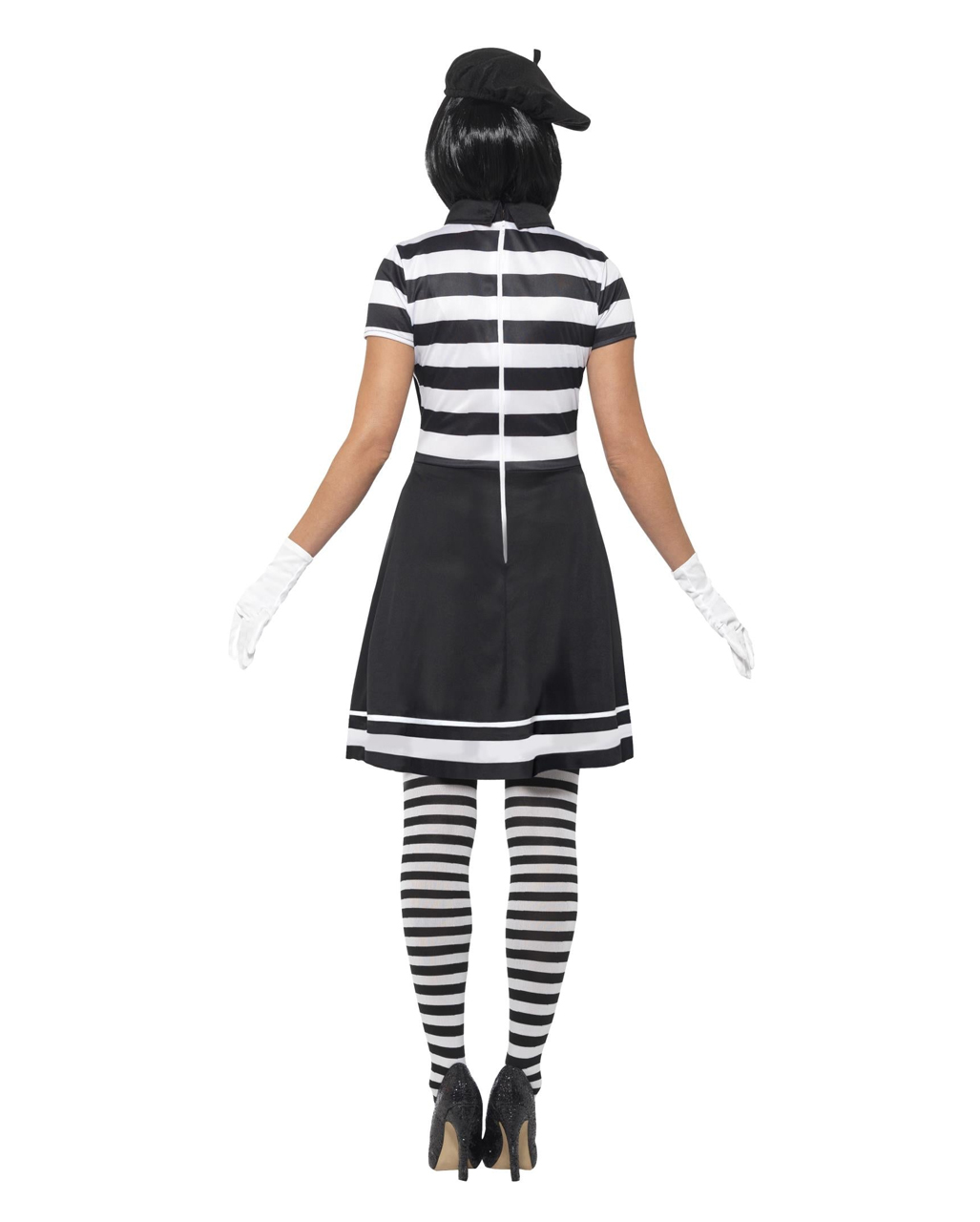 Pantomime Damen Kostüm für Karneval bestellen | Horror-Shop.com