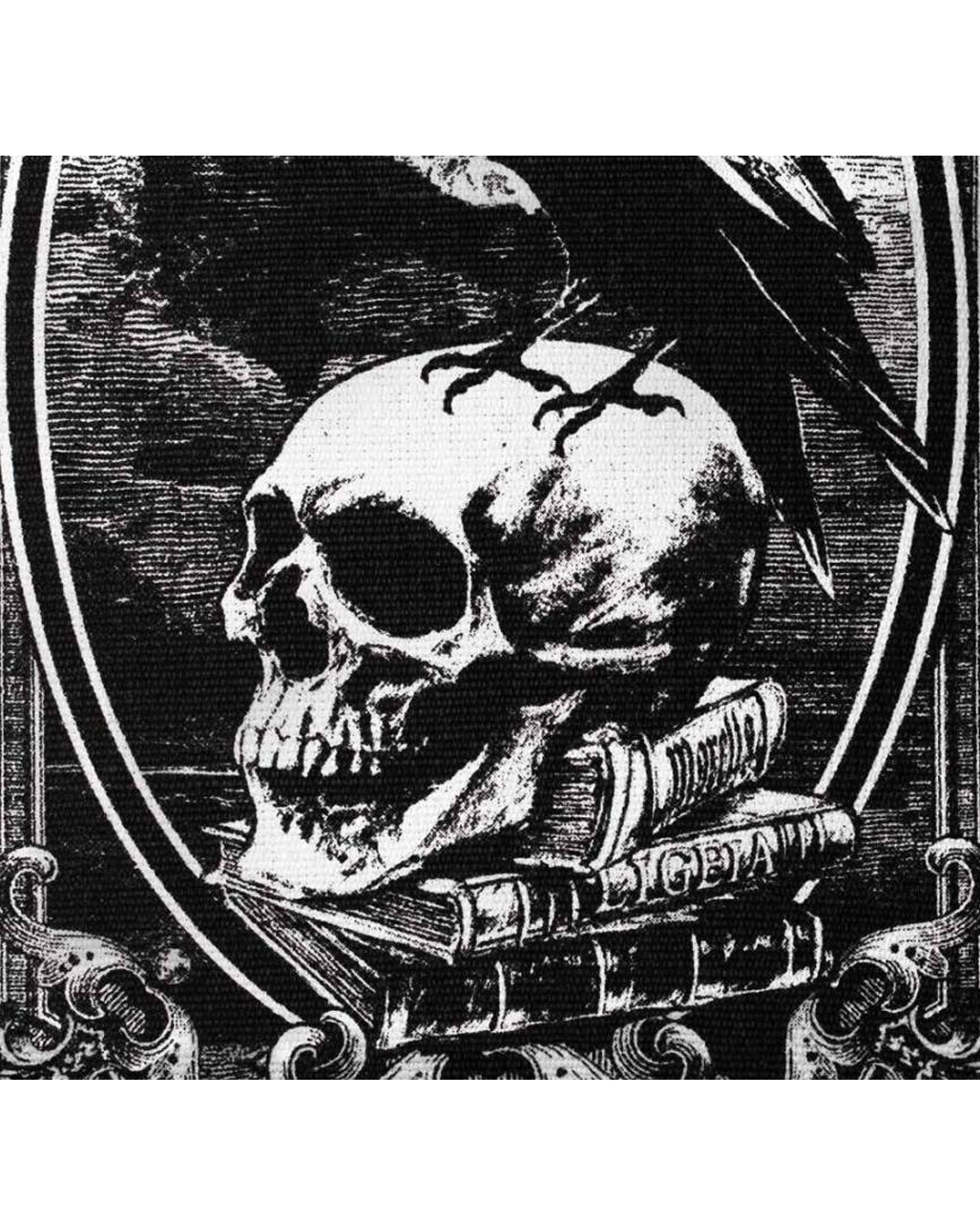 Poe's Raven Gothic Teppich 97x51cm | Gothic Wohndeko | Horror-Shop.com