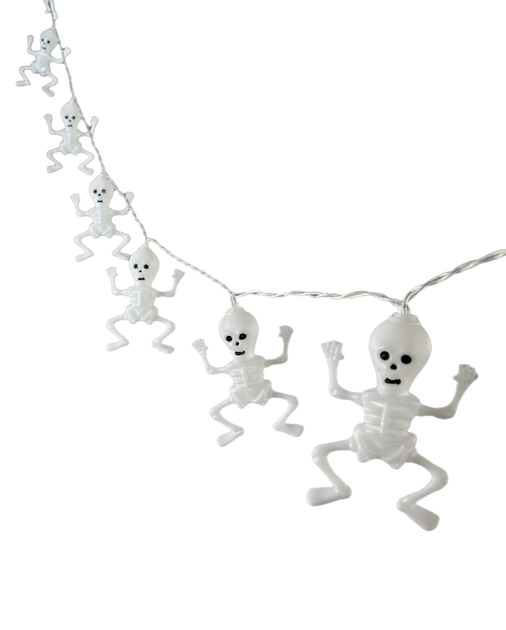Skeleton Fairy Lights With 10 LEDs | Halloween decoration | Horror-Shop.com