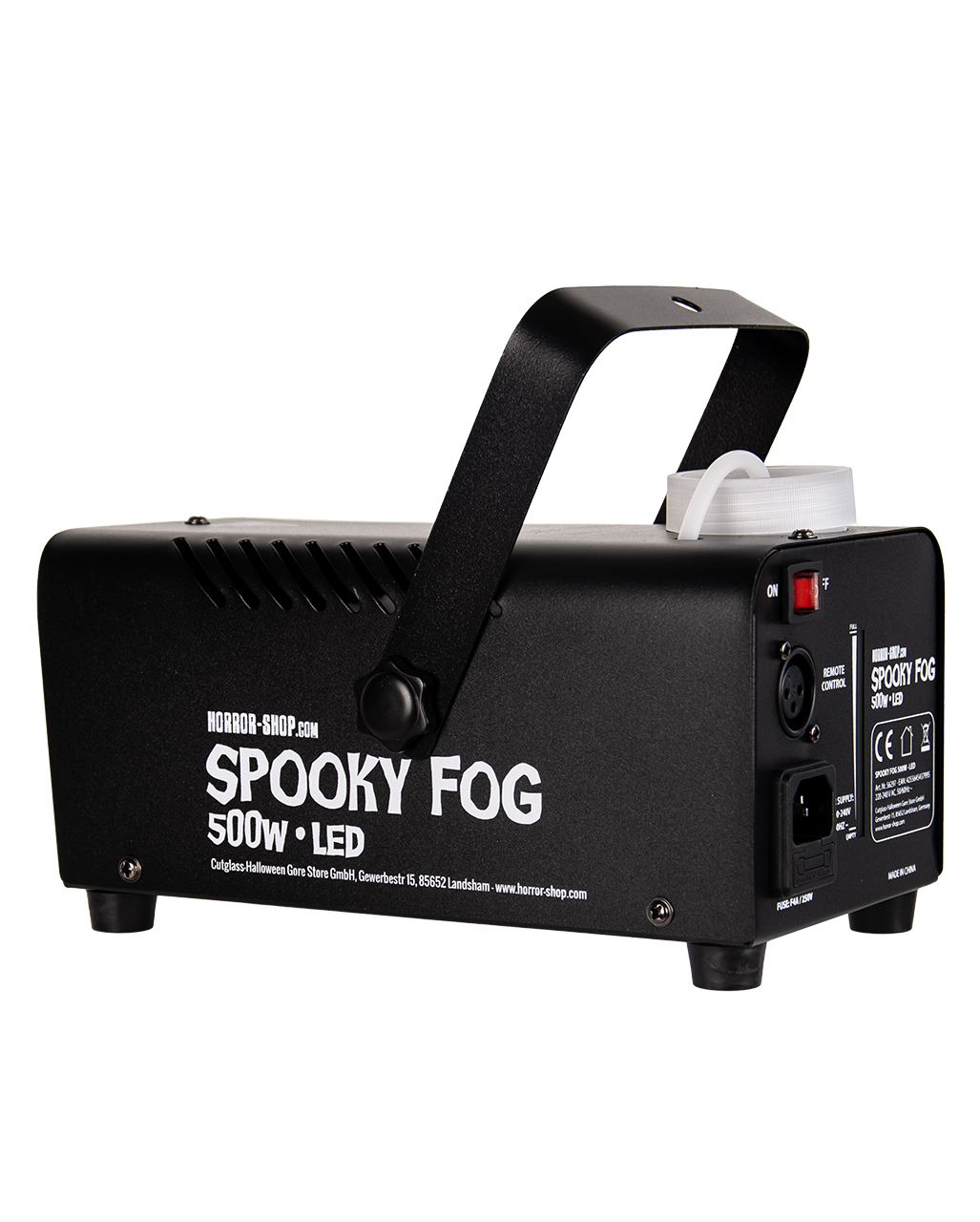 Spooky Fog + RGB LED 500W Fog Machine With Radio Remote Control for ...