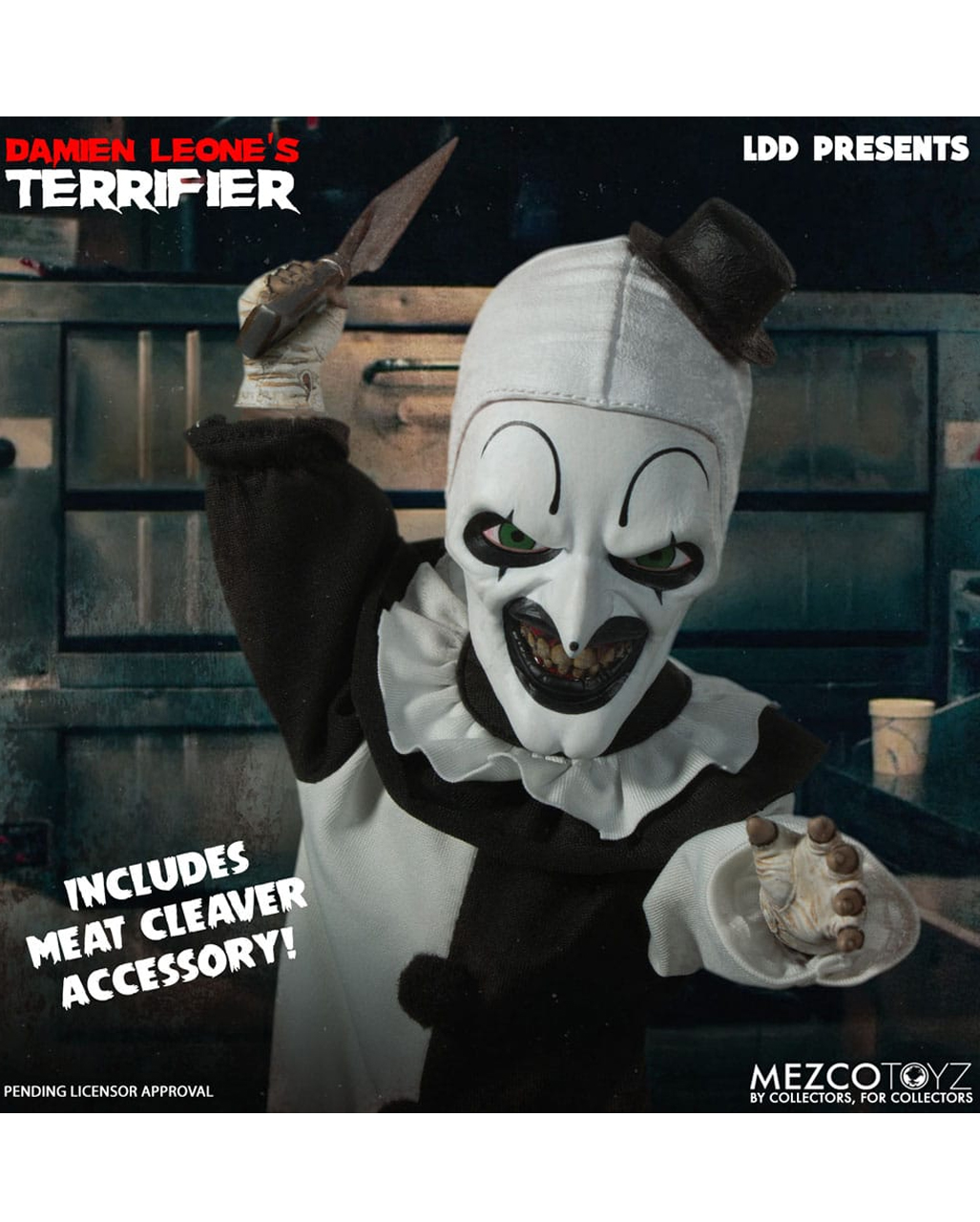 Terrifier LDD Art The Clown Action Figure 28cm ★ | Horror-Shop.com
