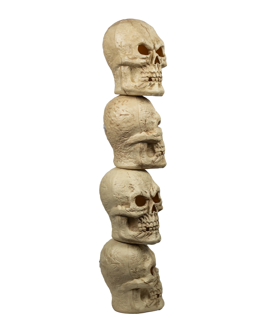 Skull Tower With 4 Skulls & Light 120cm as Halloween decoration ...