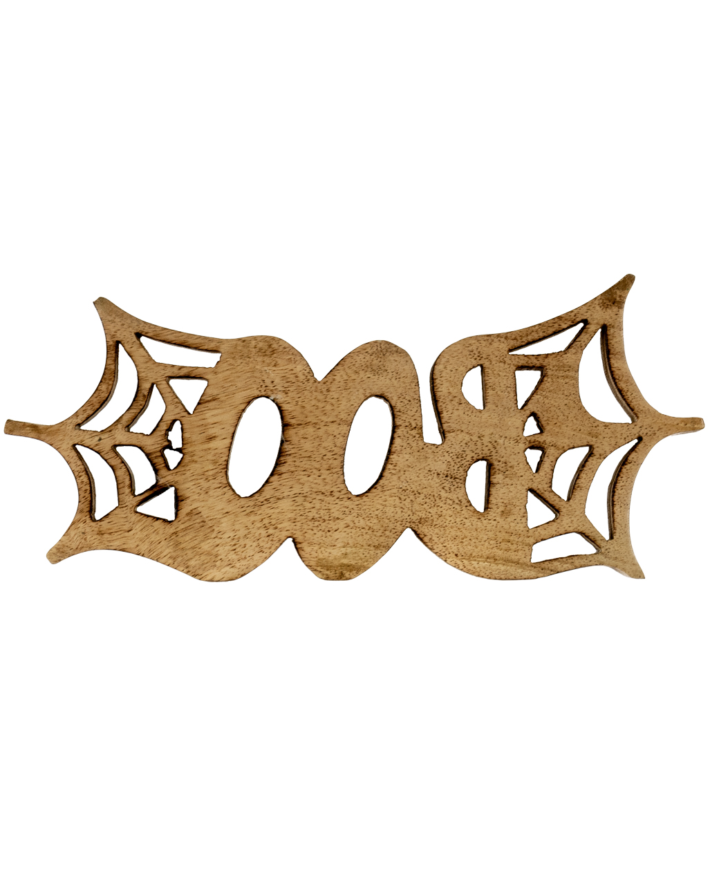 Urban "Boo" Table Decoration With Wooden Spider Web 25cm order | Horror ...