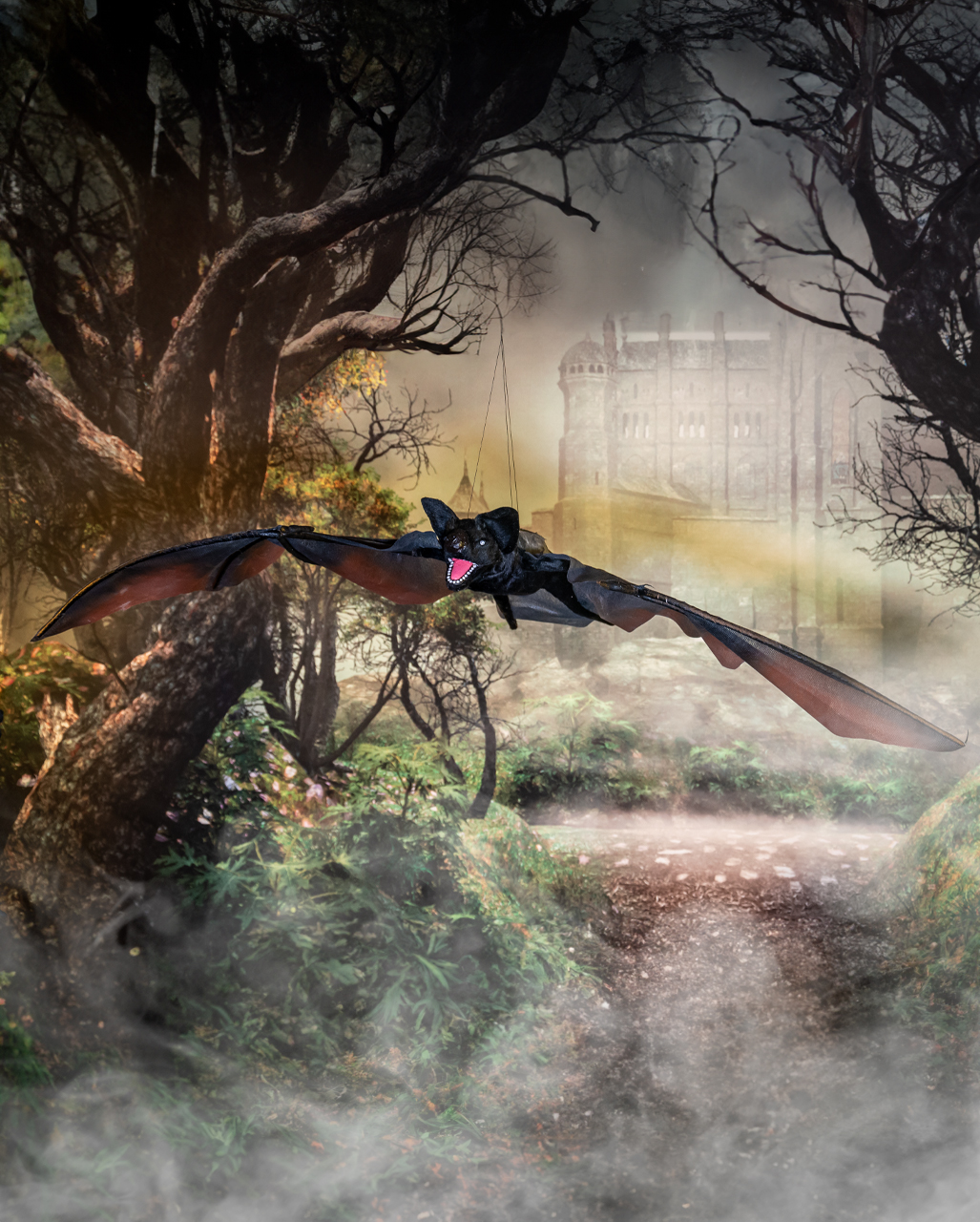 Vampire Bat Animatronic for Halloween | Horror-Shop.com