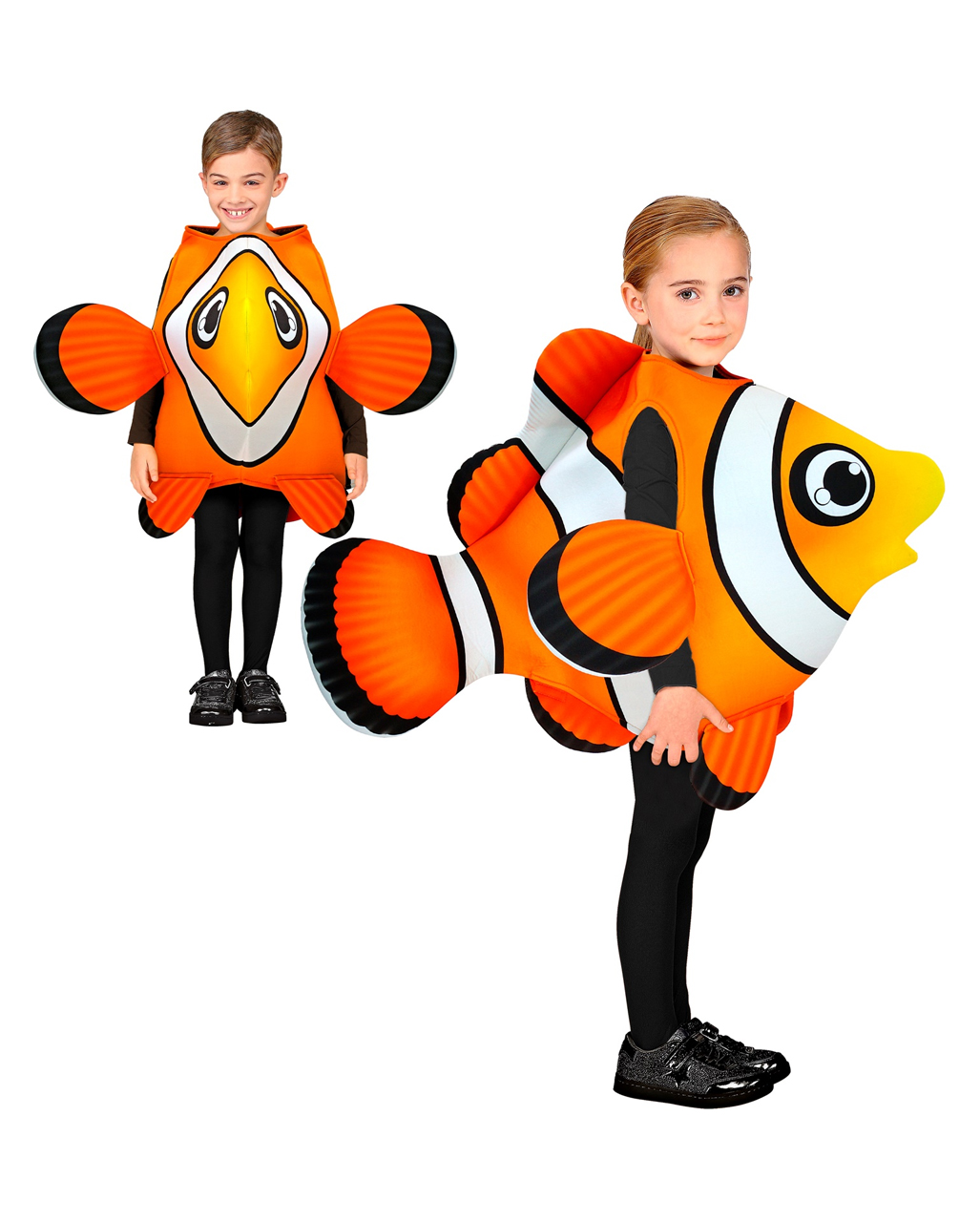 Clownfish Children's Costume for Halloween & Carnival | Horror-Shop.com