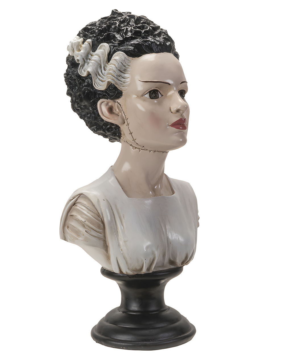 Frankensteins Braut Büste 35cm bestellen | Horror-Shop.com