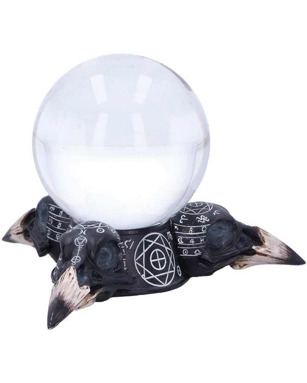 Future Of The Raven Crystal Ball With Holder 15cm ★ | Horror-Shop.com