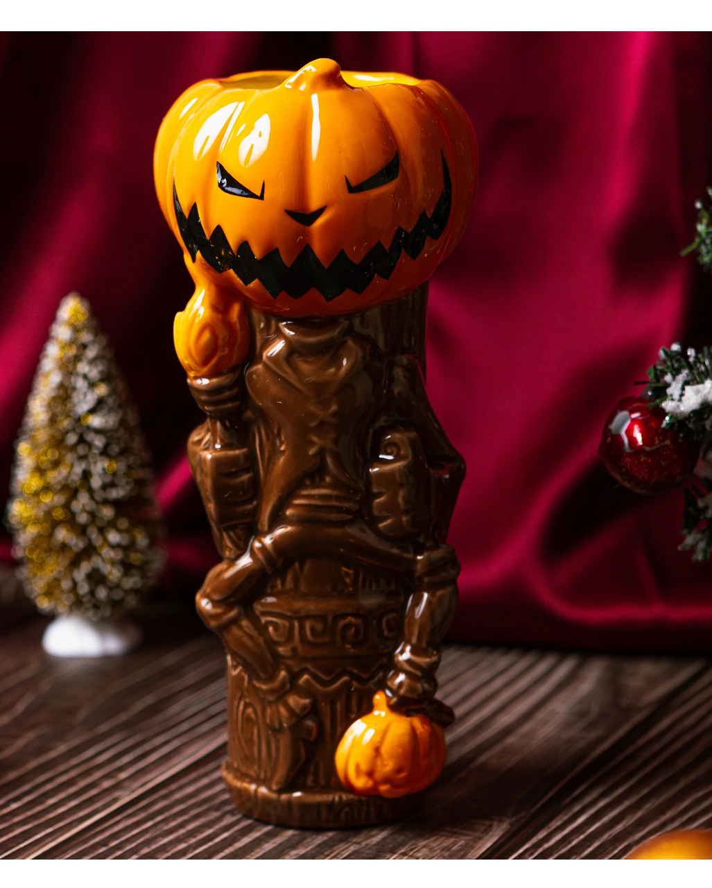 Geeki Tiki's Disney TNBC Pumpkin King Mug | Disney Merch | Horror-Shop.com