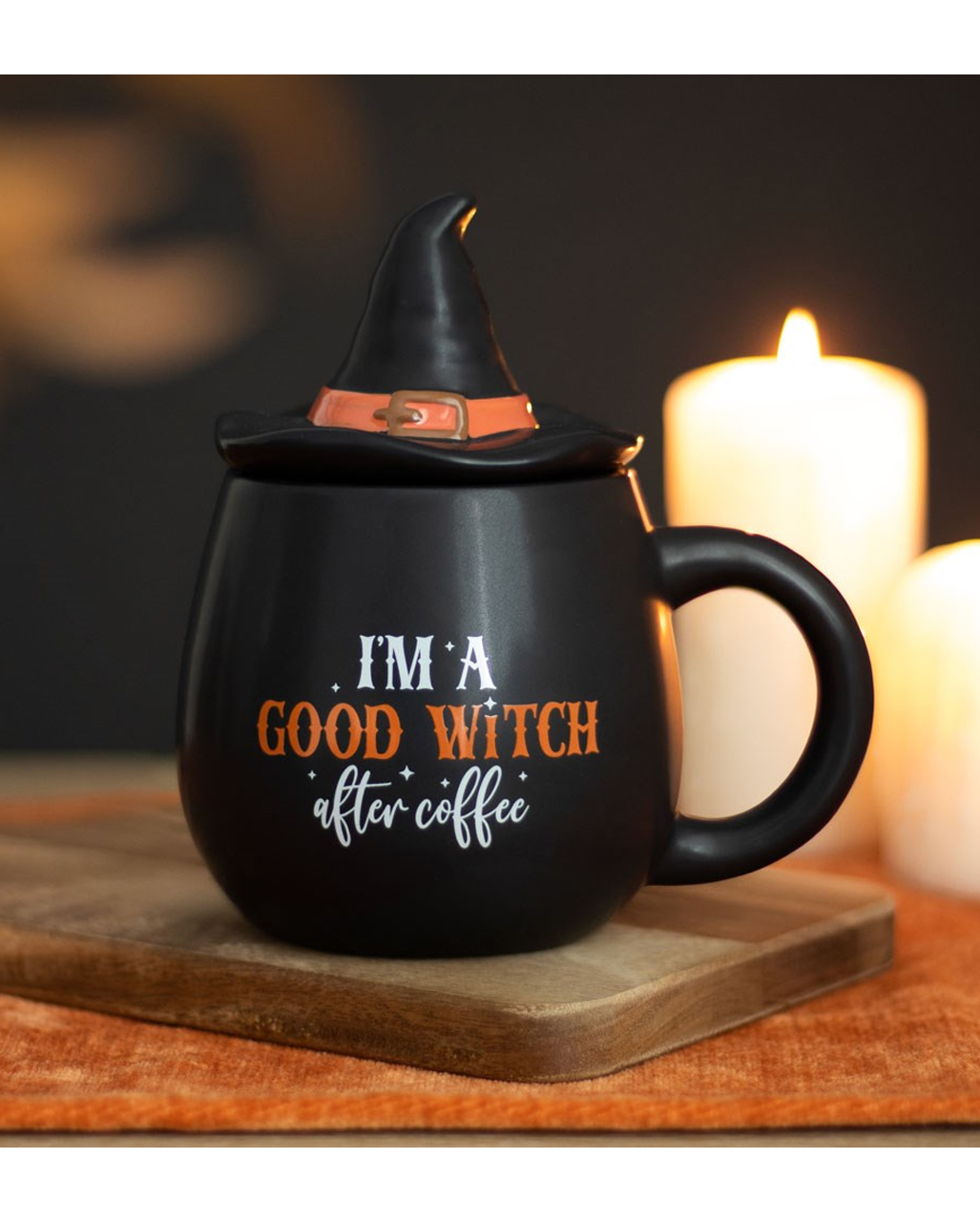 "I'm a Good Witch After Coffee" Coffee Mug 15cm | Horror-Shop.com