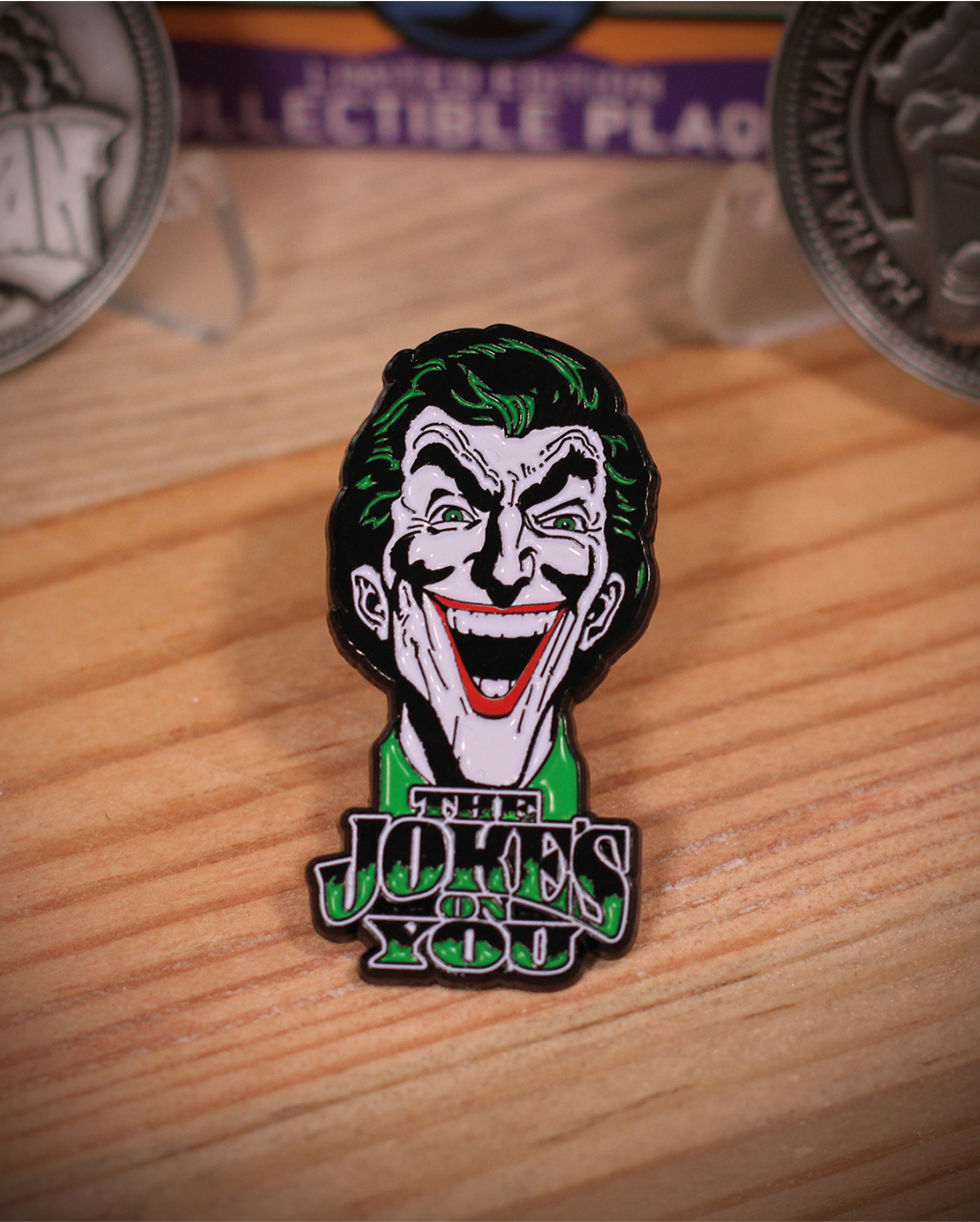 The Joker Lapel Pin Limited Edition Buy | Horror-Shop.com
