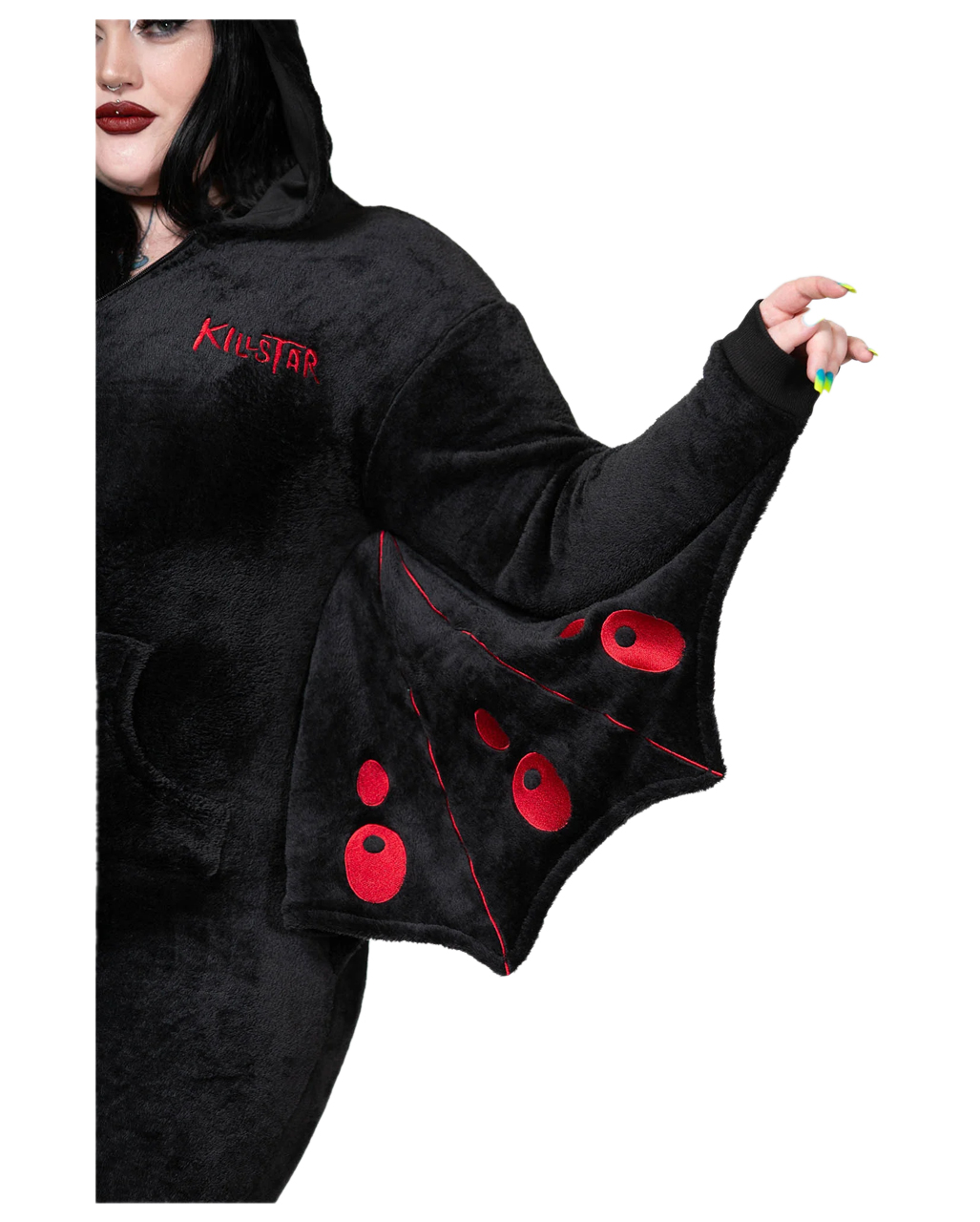 KILLSTAR Mothman Onesie 2XL | Horror-Shop.com