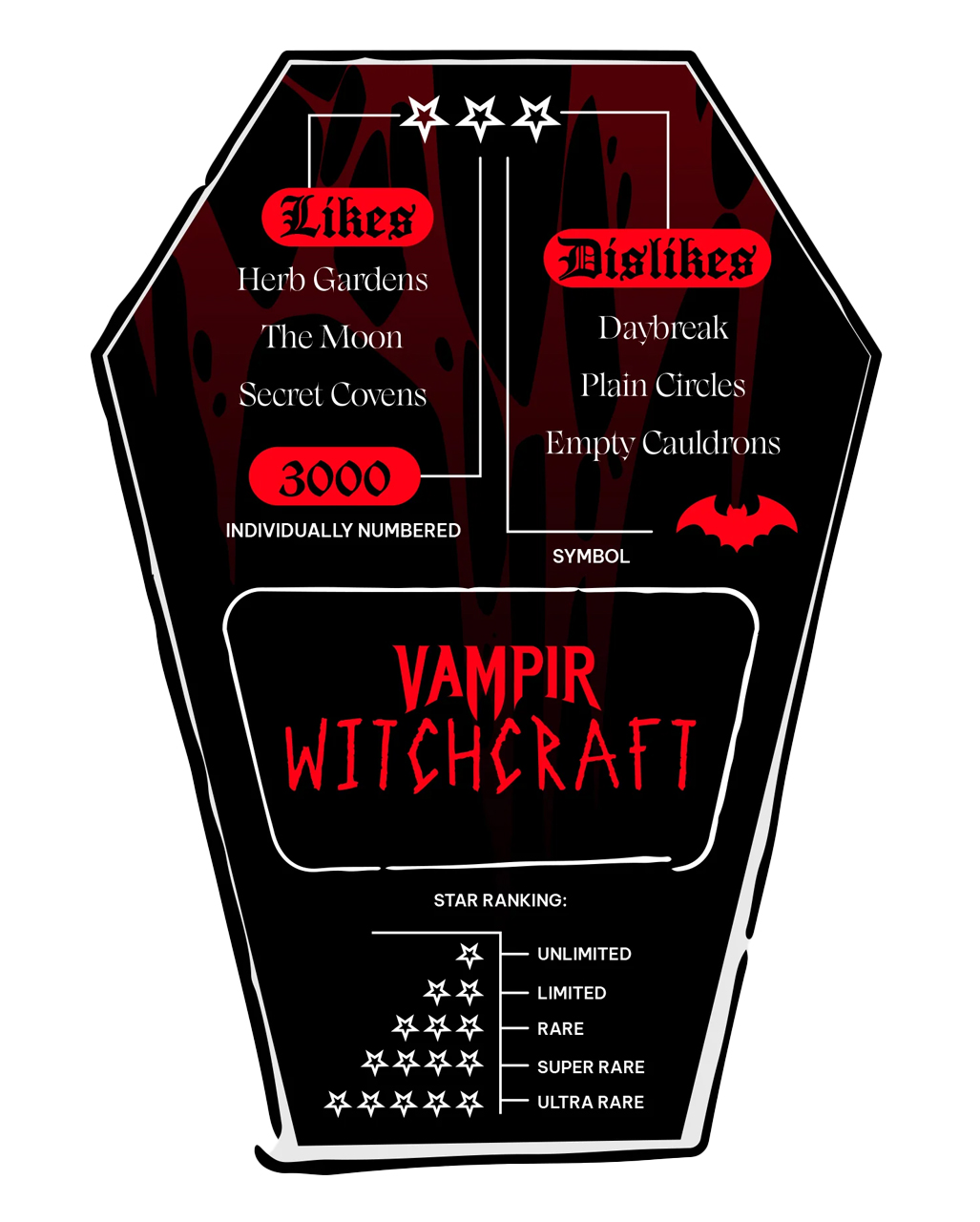 KILLSTAR Vampire Witchcraft Soft Toy ★ Gothic cuddly toy | Horror-Shop.com