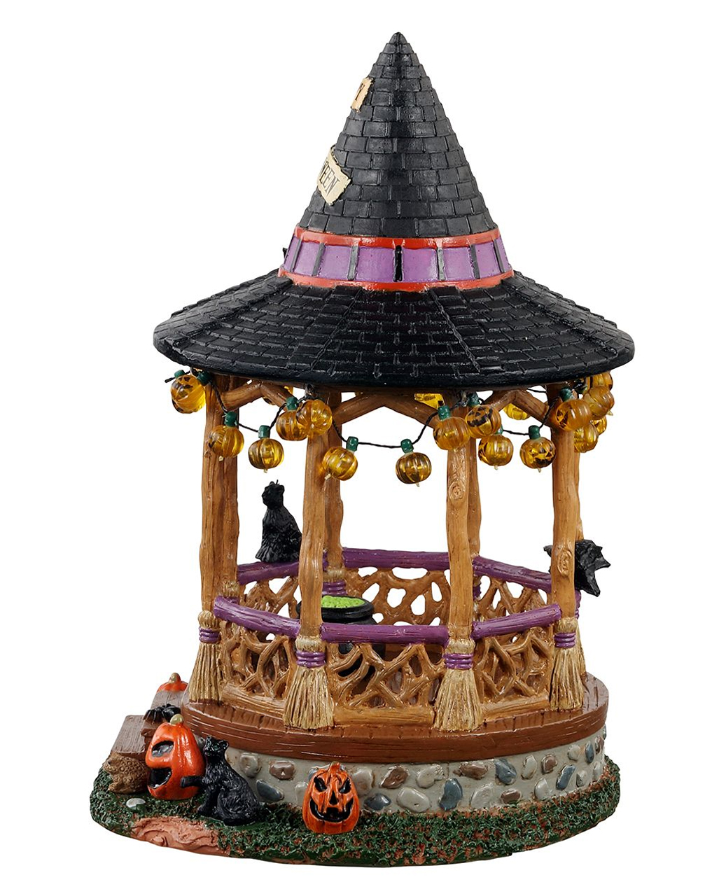 Lemax Spooky Town - Witch Gazebo for Halloween | Horror-Shop.com