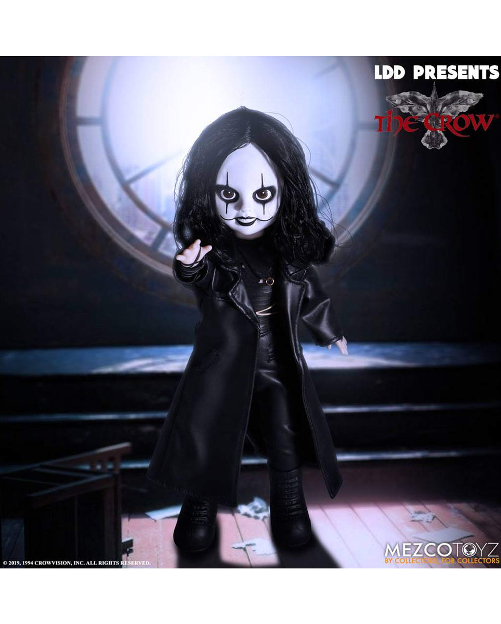 Living Dead Dolls The Crow Eric Draven 25cm | Horror-Shop.com