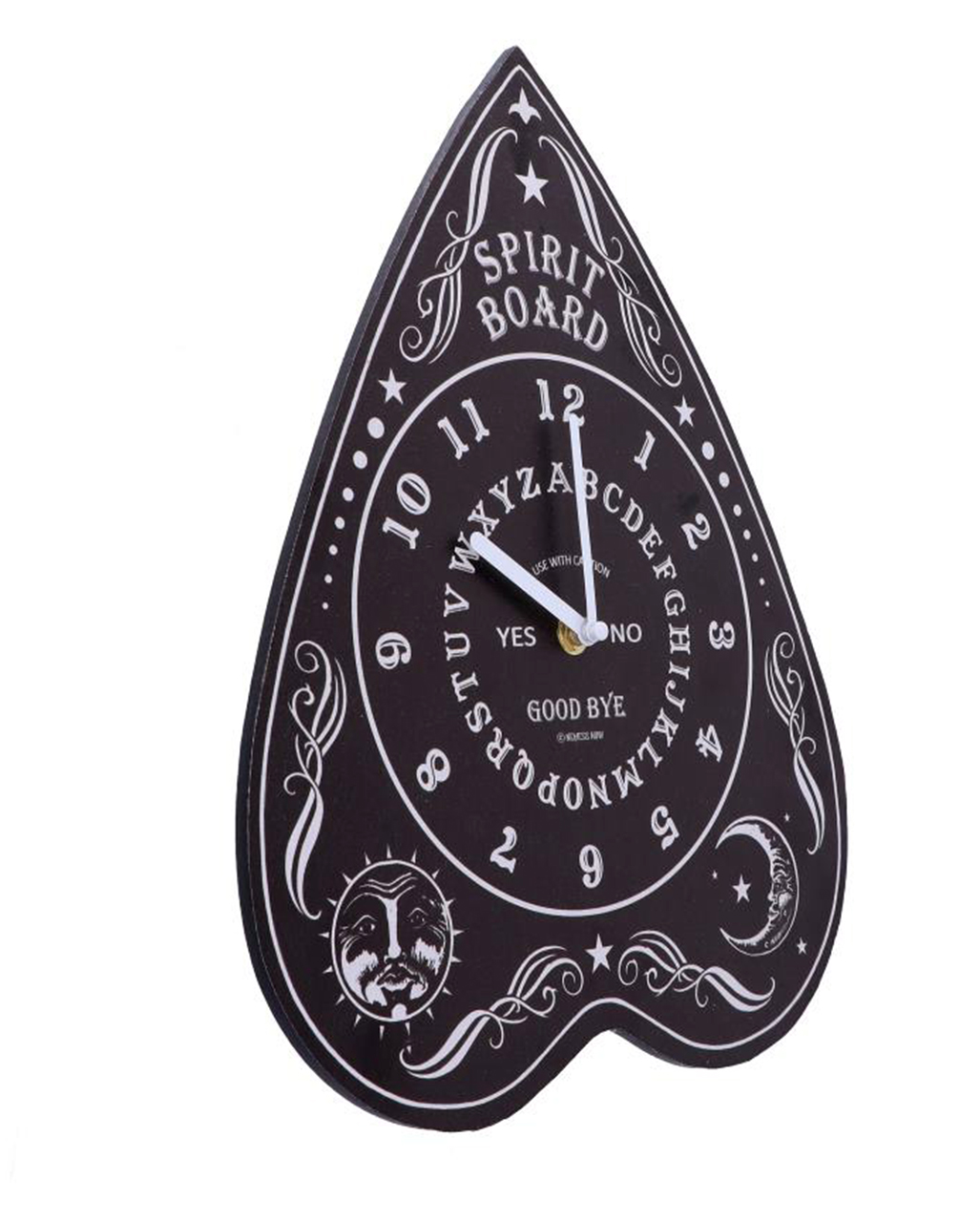 Ouija Board Wall Clock 34cm | Spirit Board Home Decoration | Horror ...