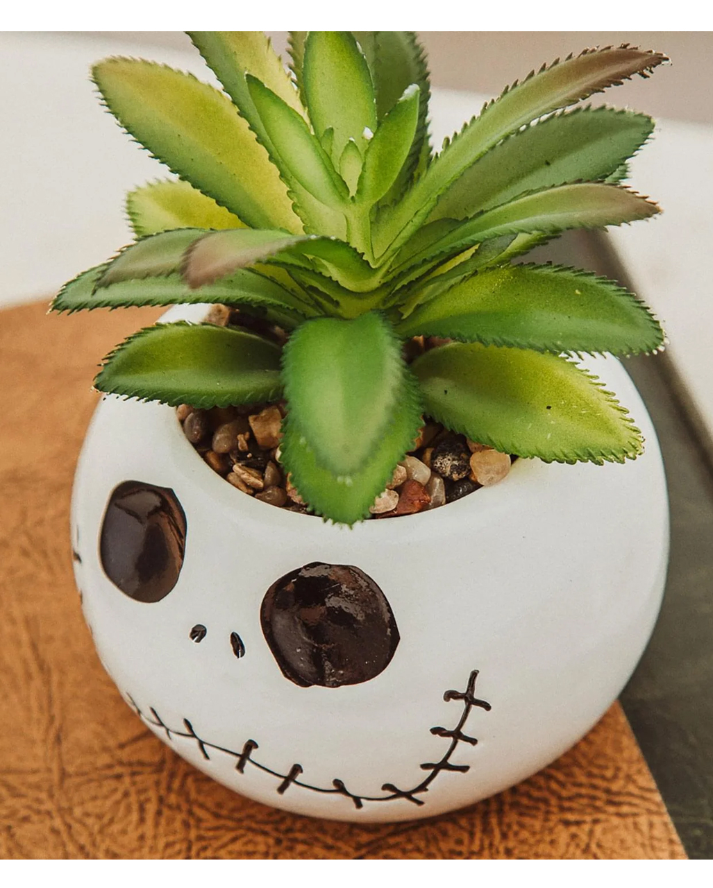 TNBC Jack Skellington Pot With Plant as Halloween decoration | Horror ...